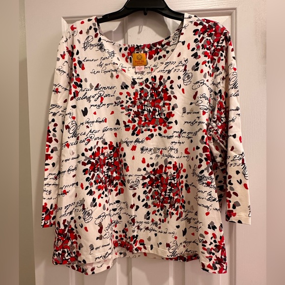 Ruby Rd. | Tops | Ruby Rd Valentine | Poshmark